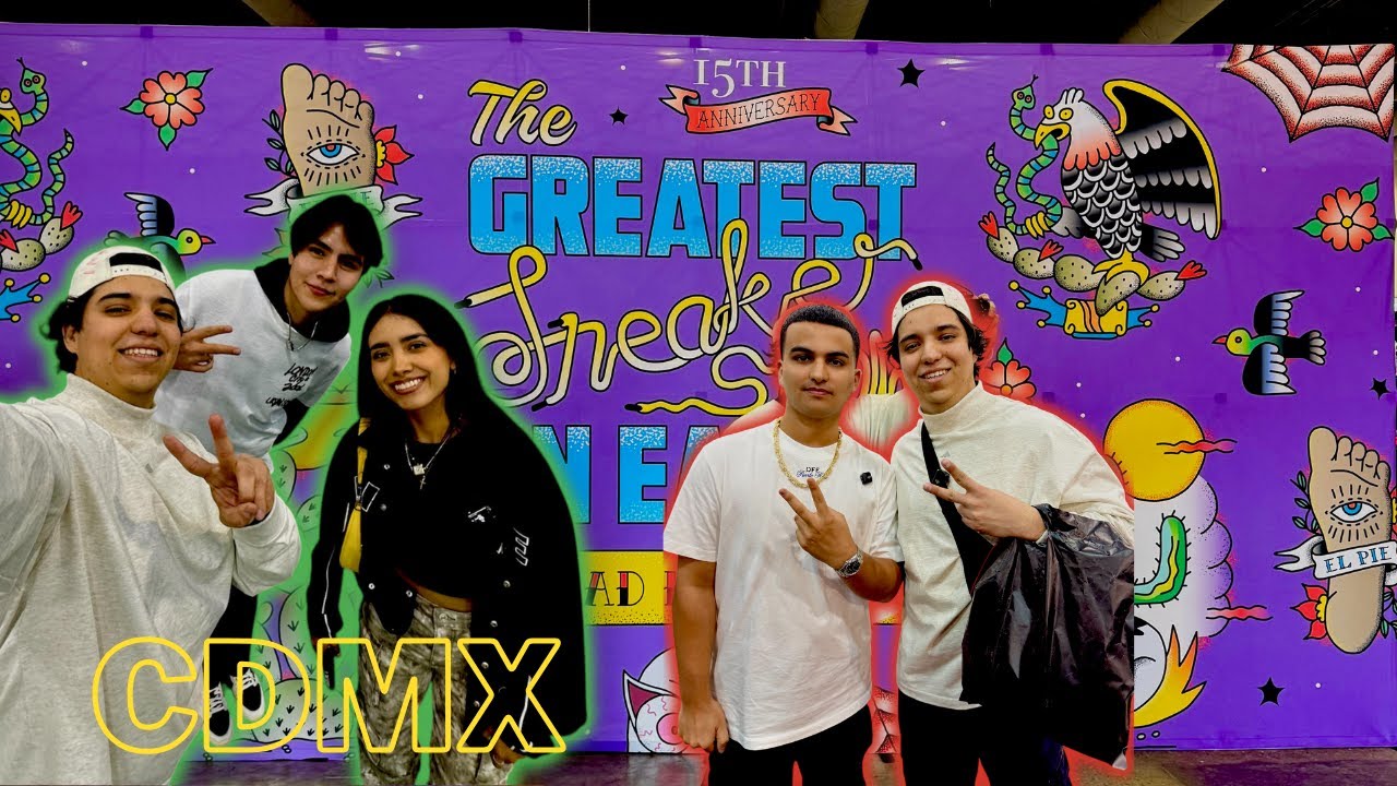 EL SNEAKER CON POR PRIMERA VEZ EN CIUDAD DE MEXICO | THE GREATEST ...