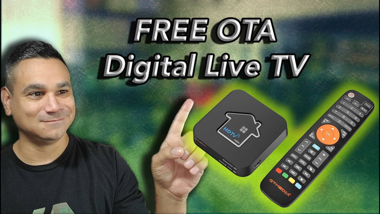GTMedia X1 HDTV Converter OTA Free Digital Live TV - YouTube