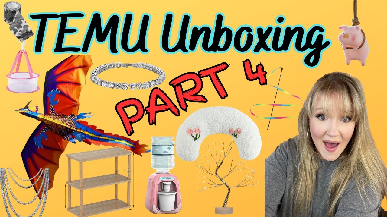 TEMU Unboxing Part 4 - YouTube
