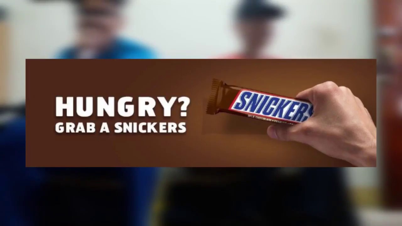 GRAB A SNICKERS® (Advertising Media) - YouTube
