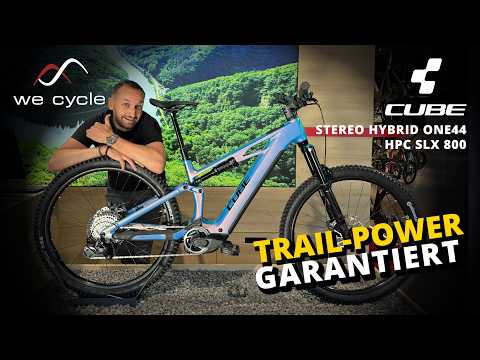 Cube Stereo Hybrid ONE44 HPC SLX 800 2027 – Farbexplosion, Trail-Power mit 800 Wh und Fox-Fahrwerk