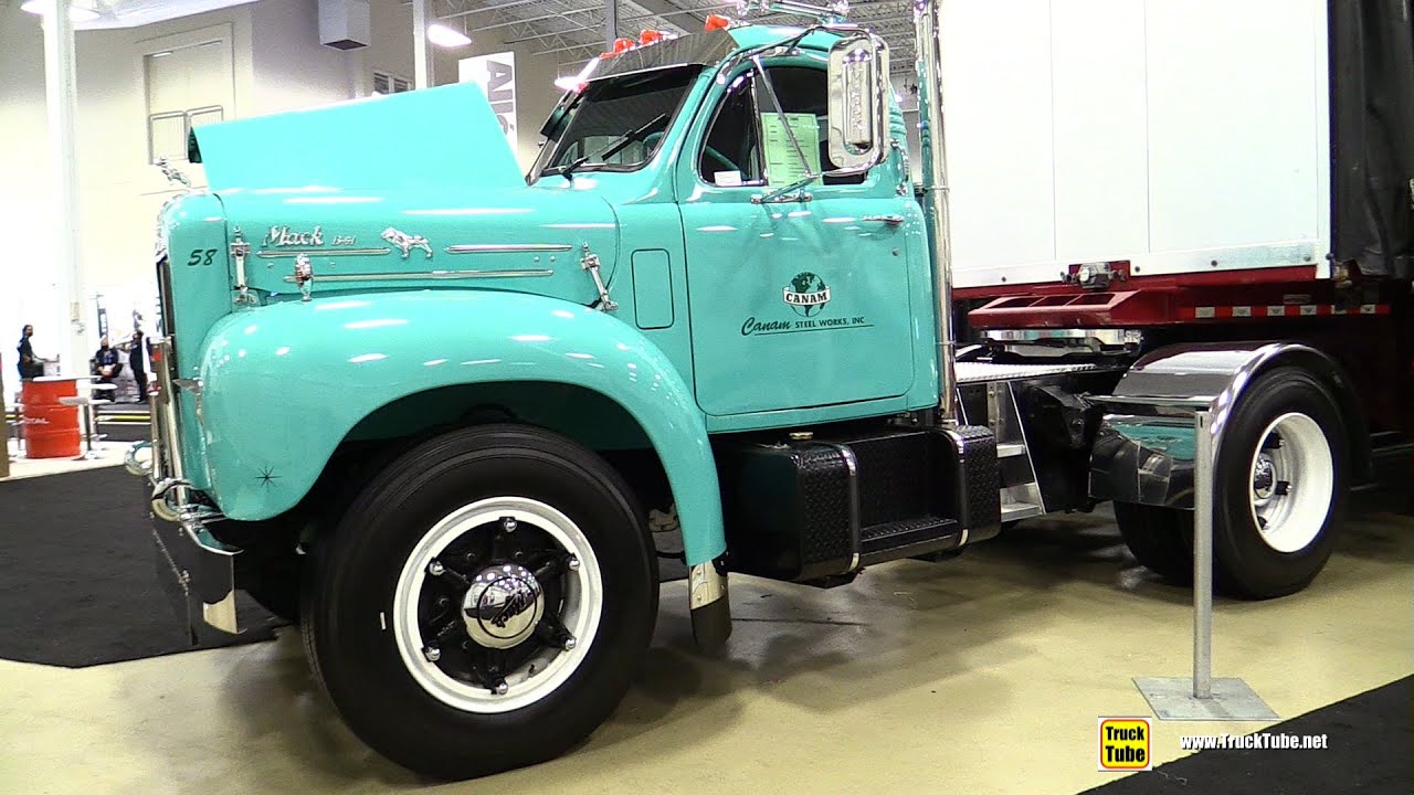 1958 Mack B61 Thermodyne Vintage Truck - Walkaround Tour - 2021 Expocam ...