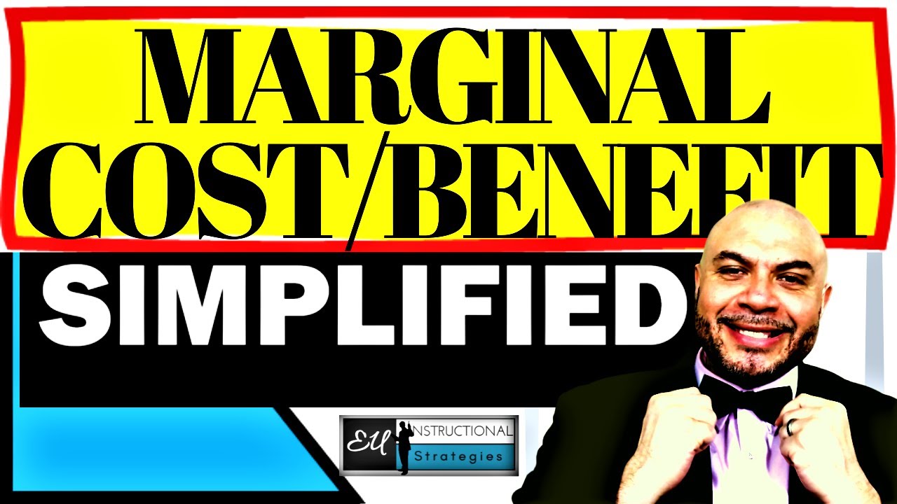 Marginal Cost Marginal Benefit Simplified - YouTube