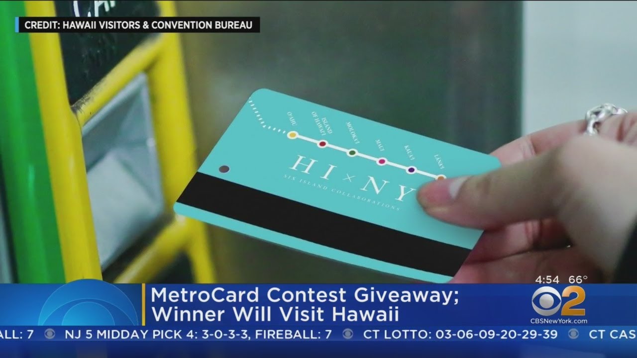 Win A Trip To Hawaii With Your MetroCard - YouTube