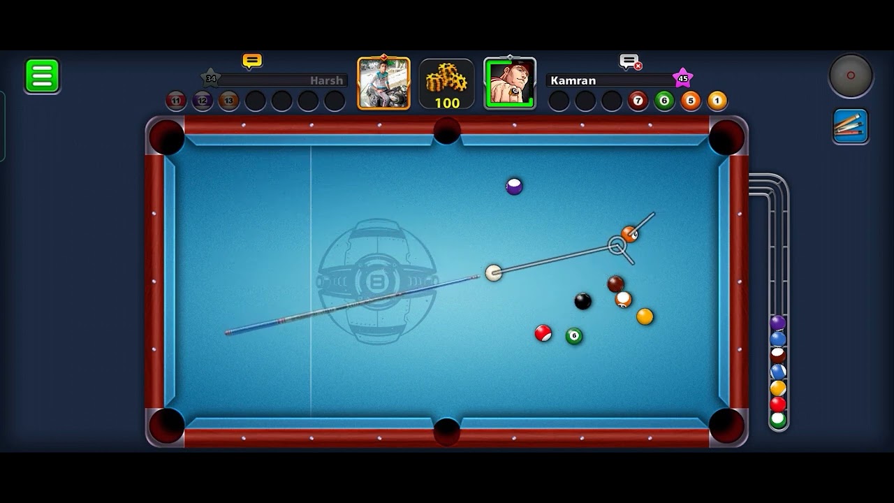8 ball pool London match - YouTube