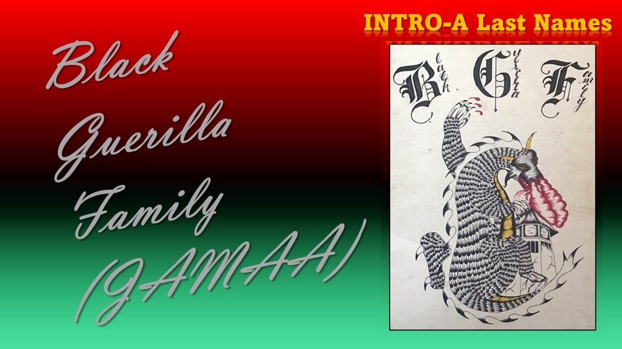 Black Guerilla Family-Intro2-Last Name-As - YouTube