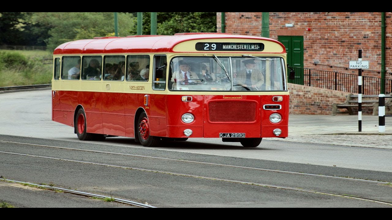 1968 Bristol (BLMC) Bus In 1900s Town Beamish Museum #bristol #bus # ...