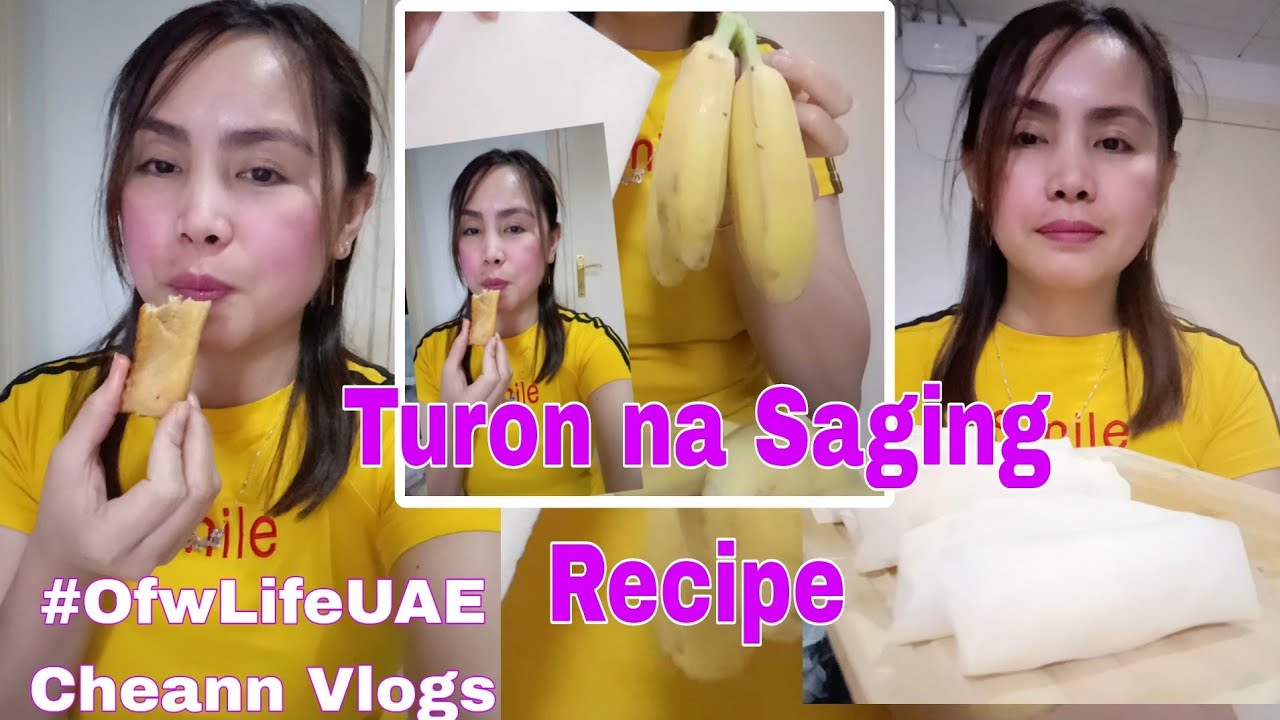 Easy Turon na Saging Recipe| Cheann Vlogs #easyrecipe - YouTube