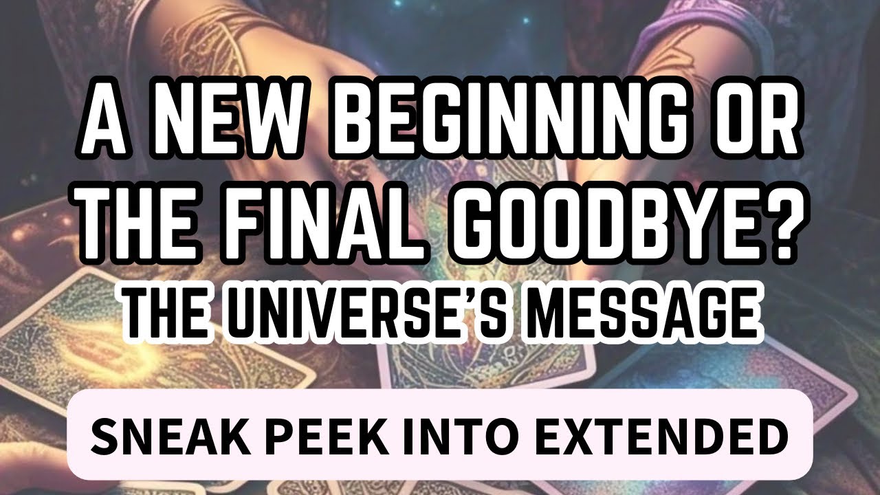 Sneak peek -A new beginning or the final goodbye? The Universe’s ...