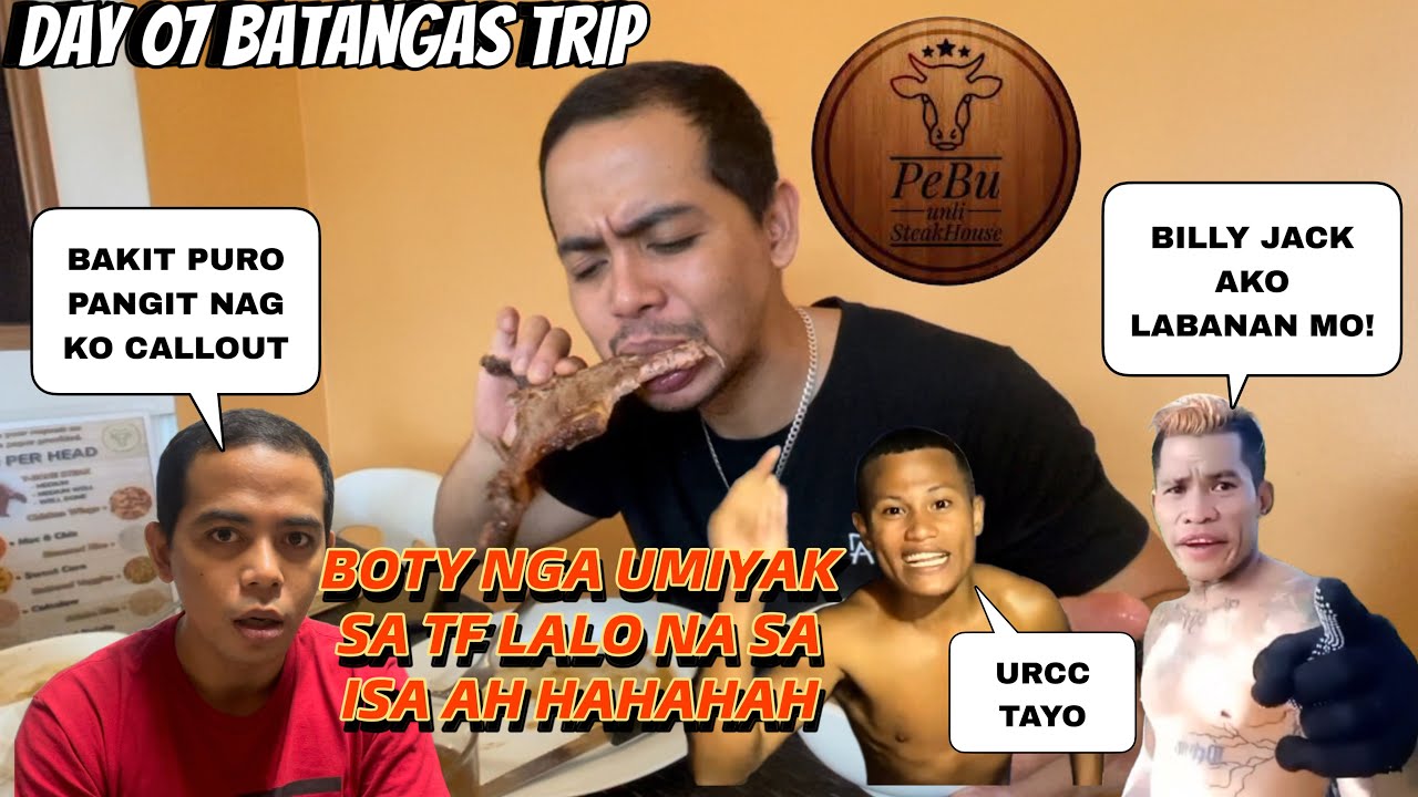BOY BAGSIK AT BOY TATTOO LALO TAYONG MAIIYAK NIYAN SA LIGA NA INAAYA ...