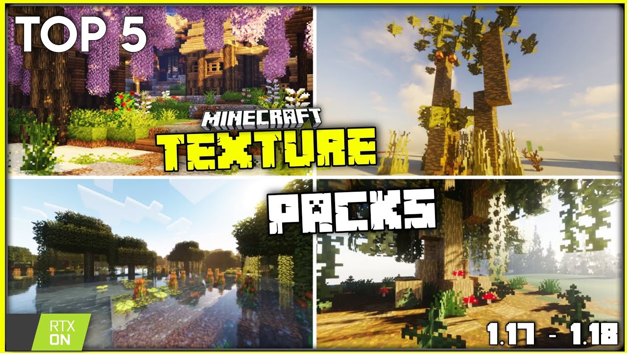 Best of November - Top 5 Texture packs | Low End Pc - YouTube