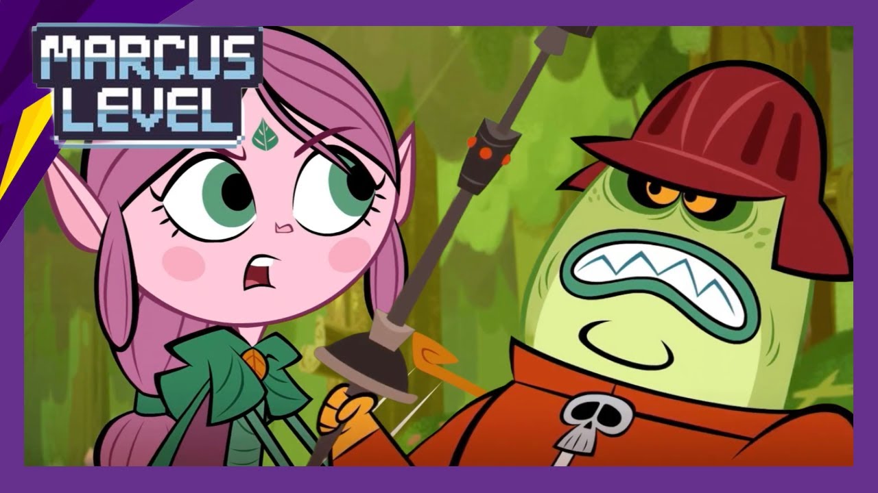 🍄 Marcus' Magic Mushroom Elf Kingdom Mission! | Marcus Level | Cartoons ...