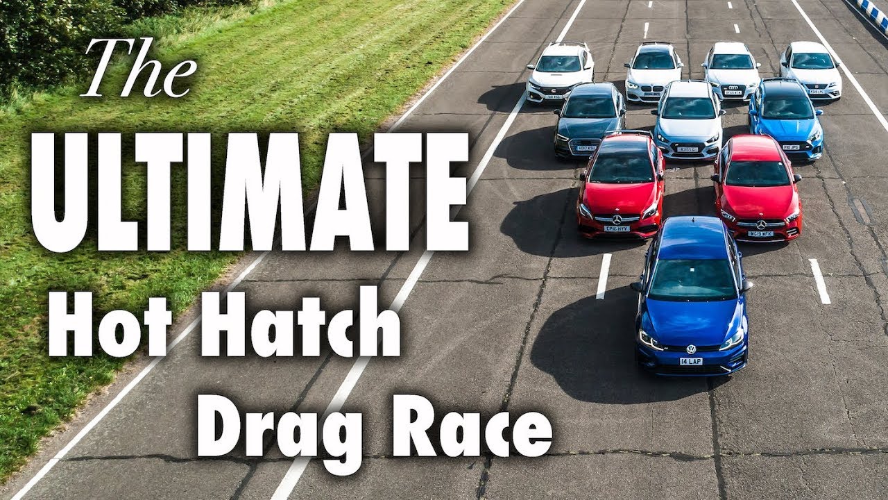 The ULTIMATE Hot Hatch Drag Race - YouTube