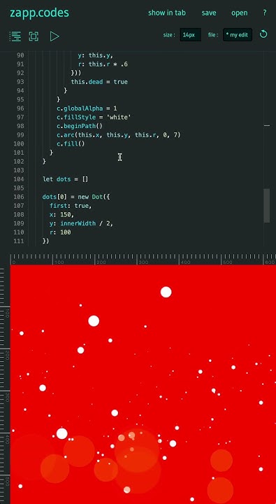 Blat Asemic Javascript Canvas Creativecoding Css Coding Webdevelopment Youtube