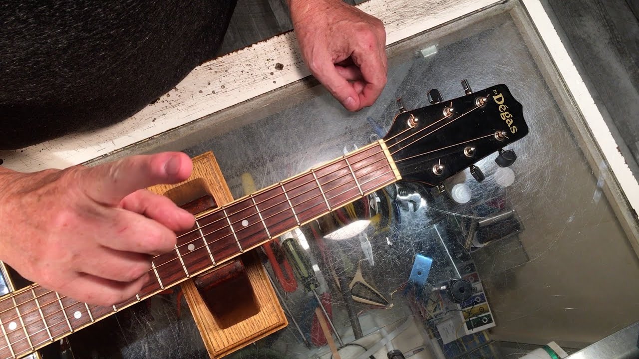 How to fix an annoying buzz at the headstock - YouTube