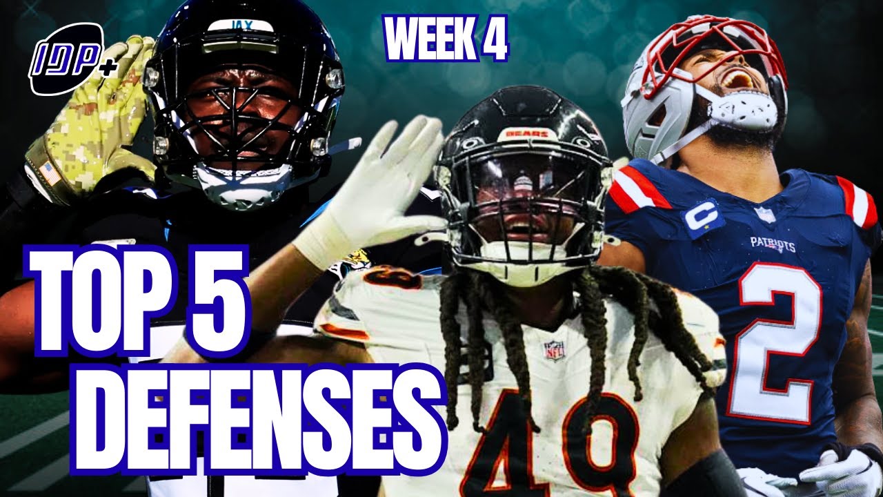 Week 4 NFL Defense Rankings: TOP Fantasy Football Sits & Streamers ...