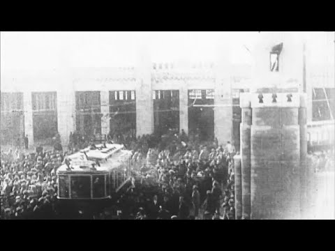 Bakıda tramvayın istifadəyə verilməsi (1924)