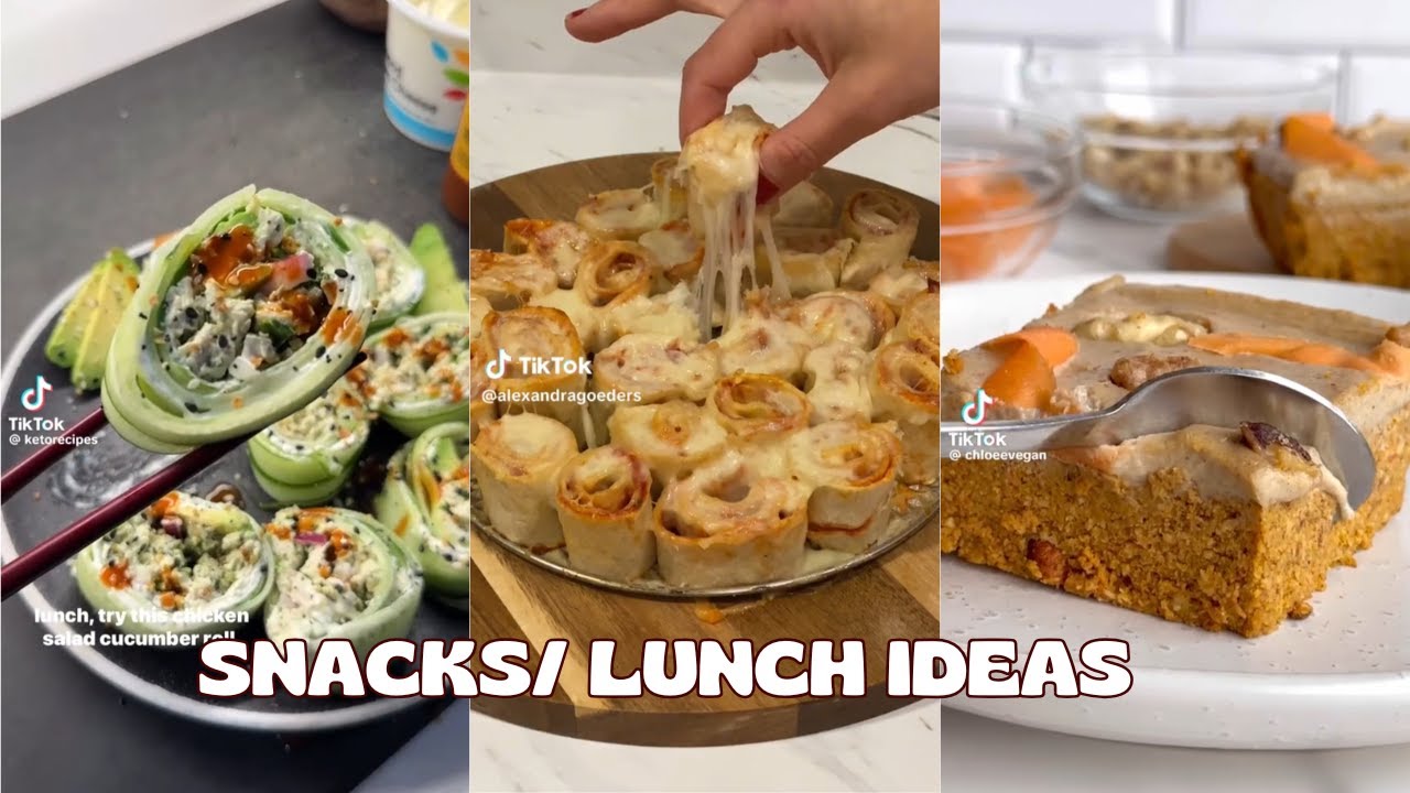 Delicious Snack Compilation / Satisfying Treats Tik Tok Recipes - YouTube