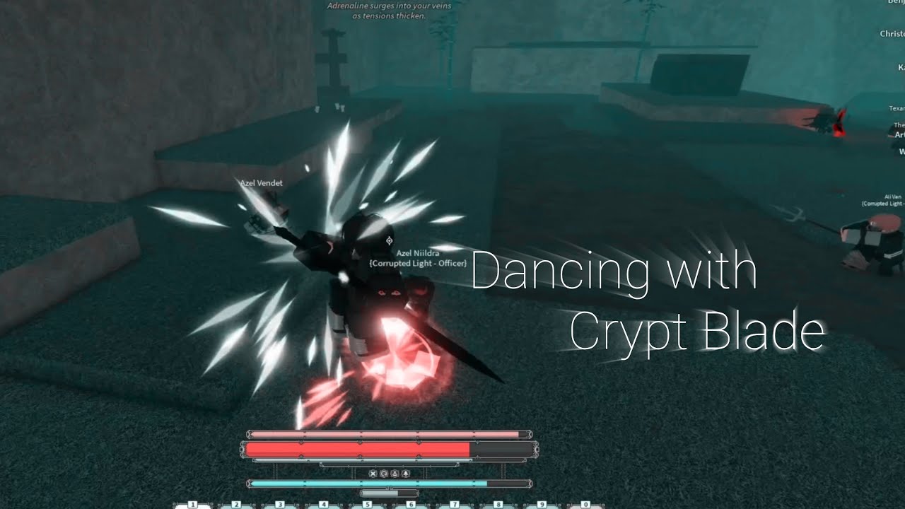 Dancing with Crypt Blade | Deepwoken - YouTube