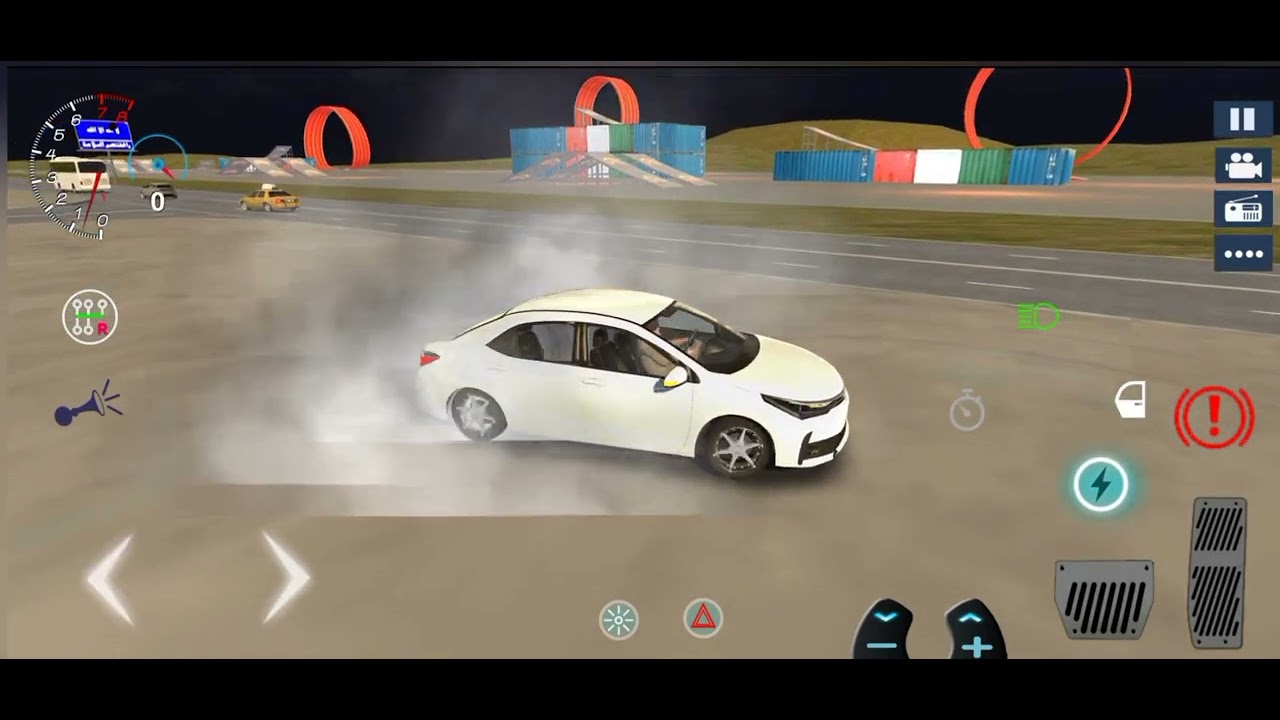 city car open driving game Toyota Corolla car driving game android game ...