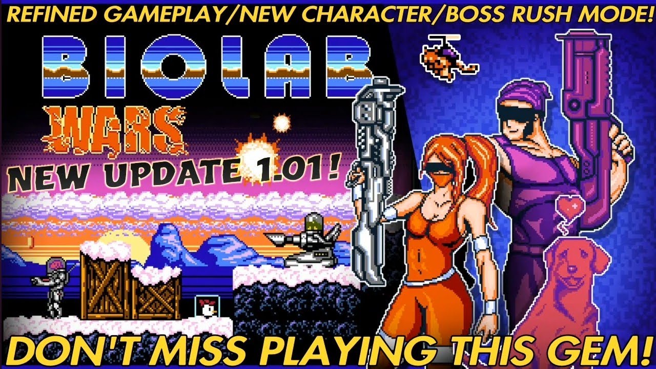 BIOLAB WARS - New Update 1.01! - Don't Miss Playing This Gem! - YouTube