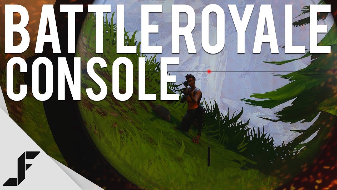 BATTLE ROYALE ON CONSOLE - Fortnite: Battle Royale - YouTube