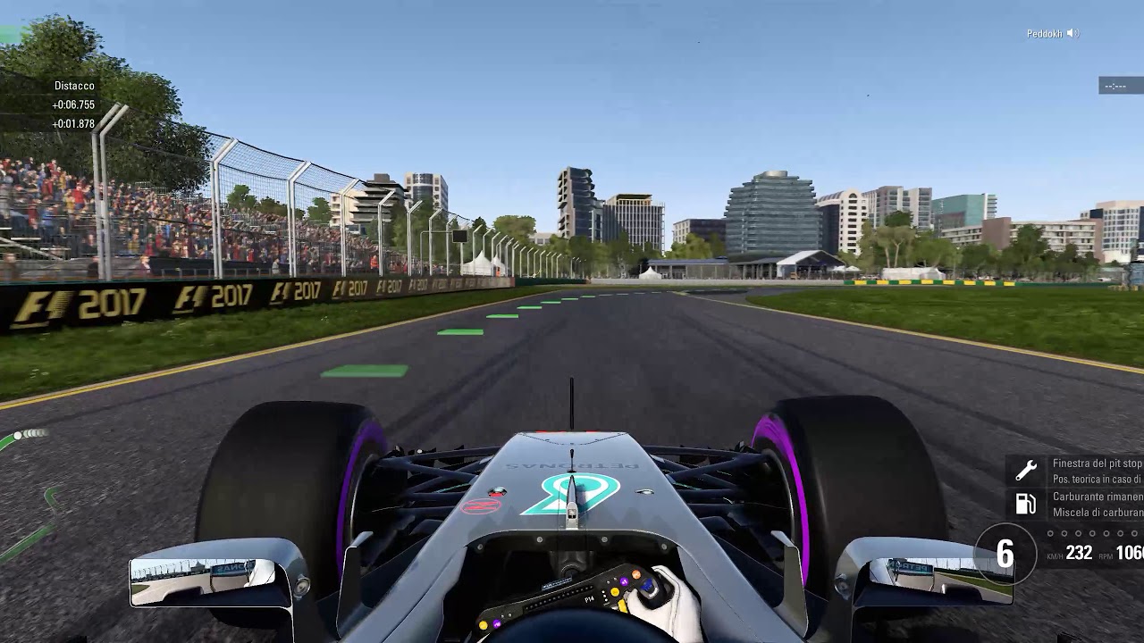 WLR | F1 2017 | Race Start + Ping Problem - YouTube
