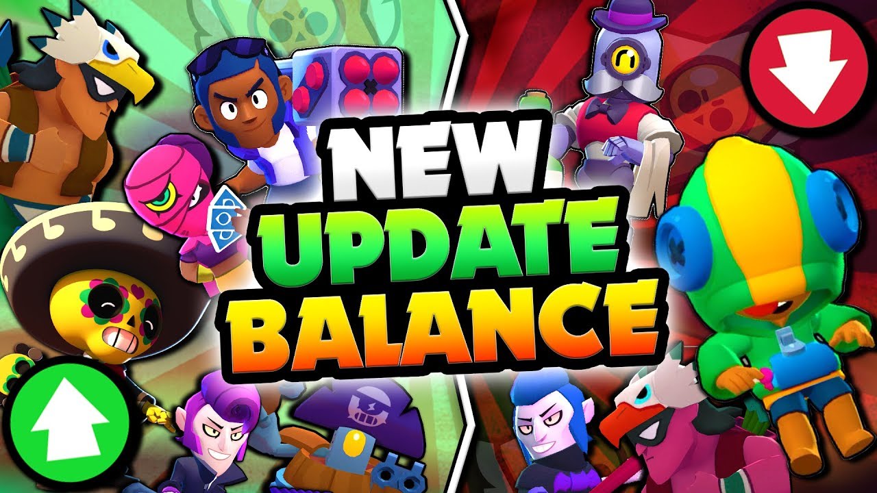 NEW BRAWLER UPDATED BALANCE IN BRAWL STARS! LEON NERF & NEW BRAWL BALL ...