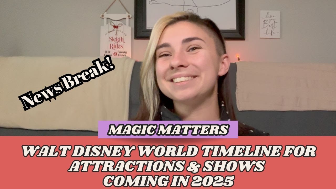 Magic Matters News Break: Walt Disney World Timeline for Attractions ...