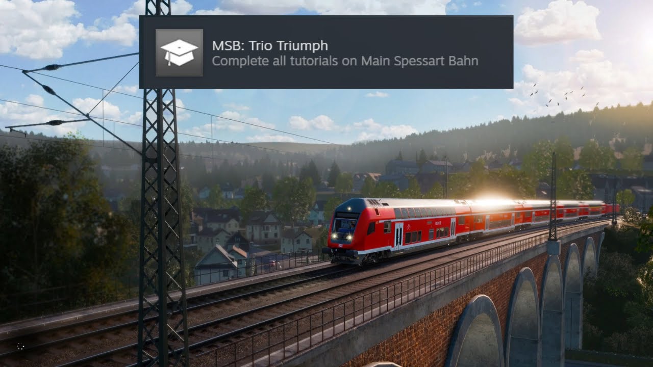 TSW3 | Main - Spessart Bahn : Trio Triumph Achievement | Train Sim ...
