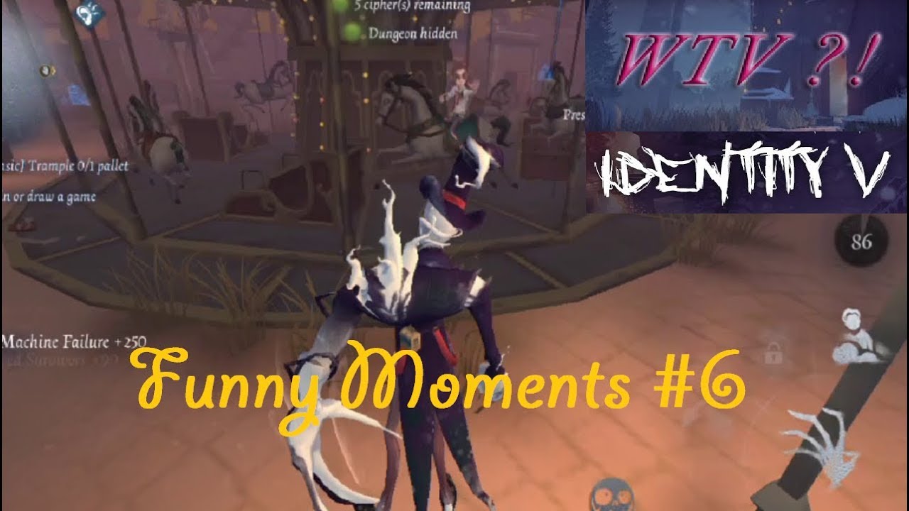 What the V?! Random/funny/stupid Identity V Moments #6 - YouTube