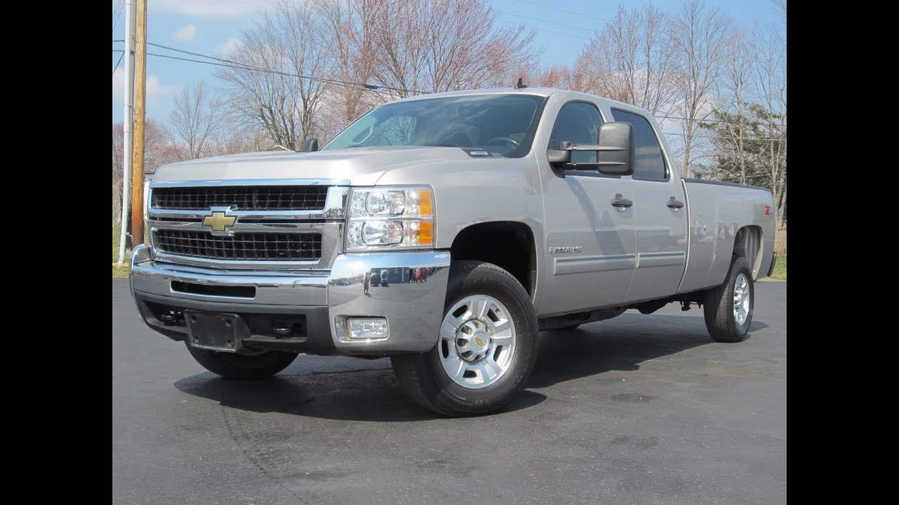 2009 Chevy 2500HD LT2 4x4 6.0L VORTEC LONGBED SOLD!!! - YouTube