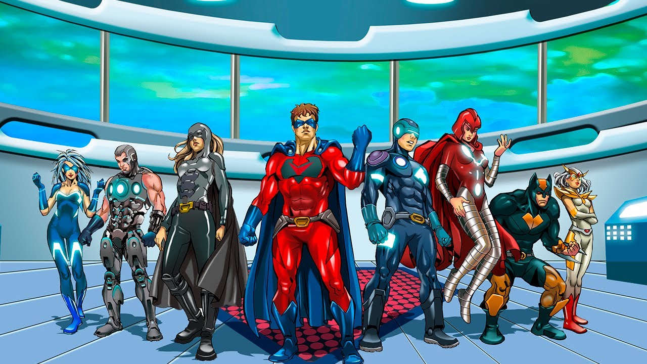 Superheroes | Escape Box - YouTube