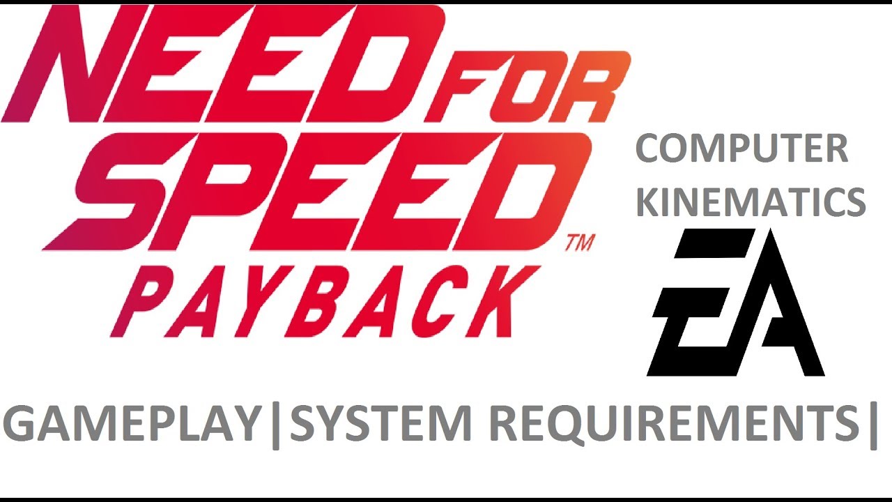 NEED FOR SPEED Payback |Short GAMEPLAY | System Requirements | With ...