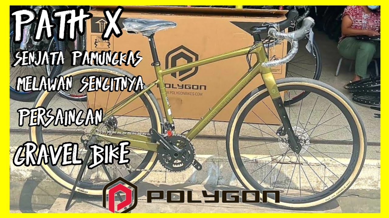 polygon path x | yang ini baru beneran gravel bike ! - YouTube