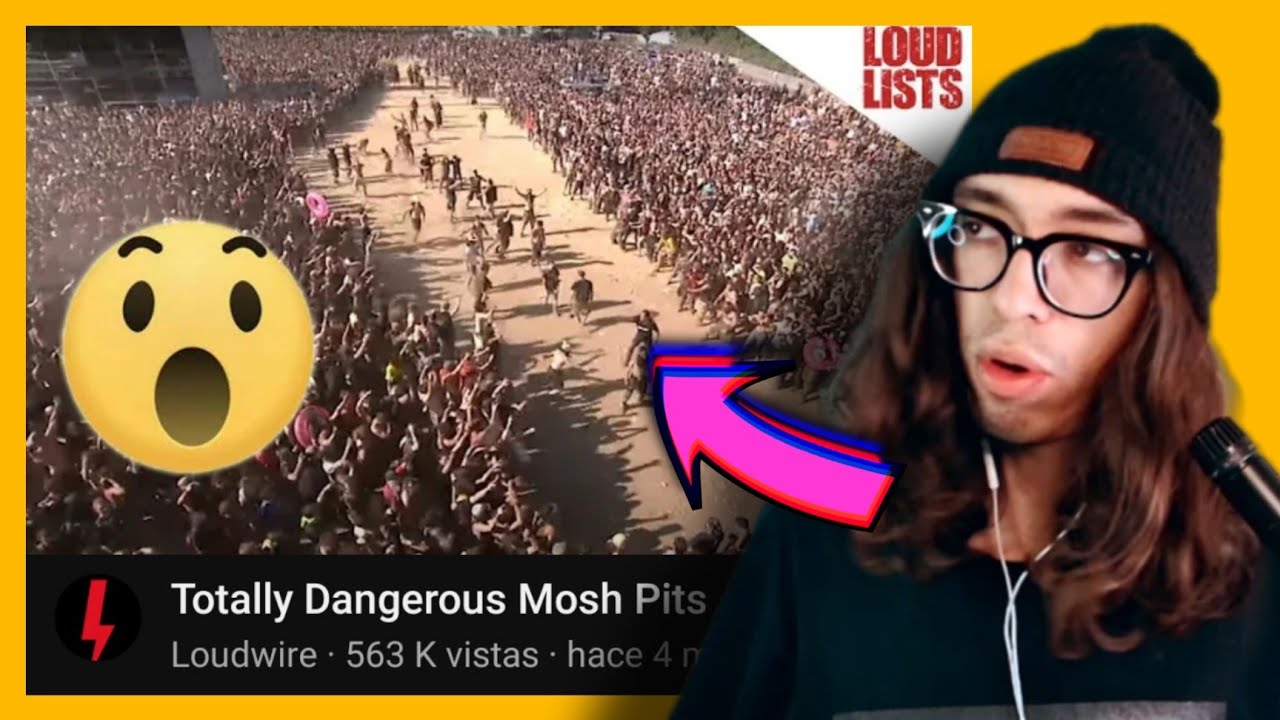 Mosh Pits totalmente peligrosos | Reacción | Many reacciona - YouTube