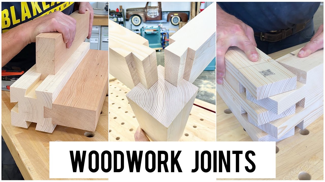 Thirteen woodwork joints that do not need screws or nails - YouTube