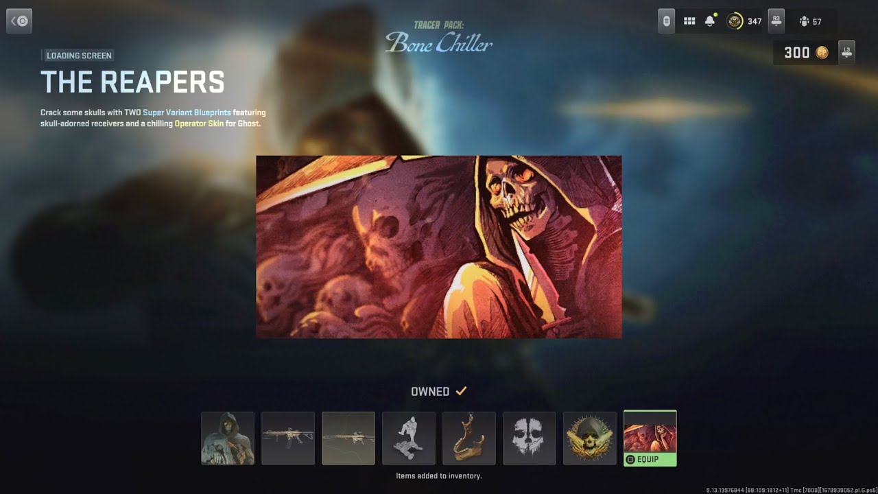 Purchased Bone Chiller Tracer Pack and Customized Load OutsCall of Duty ...