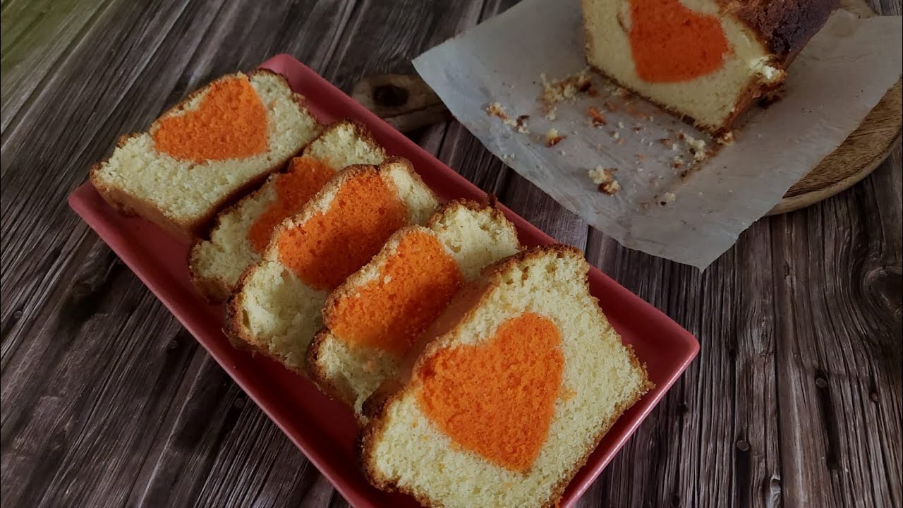 Hidden Heart Cake recipe | Surprise Cake recipe | Valentine's day ...
