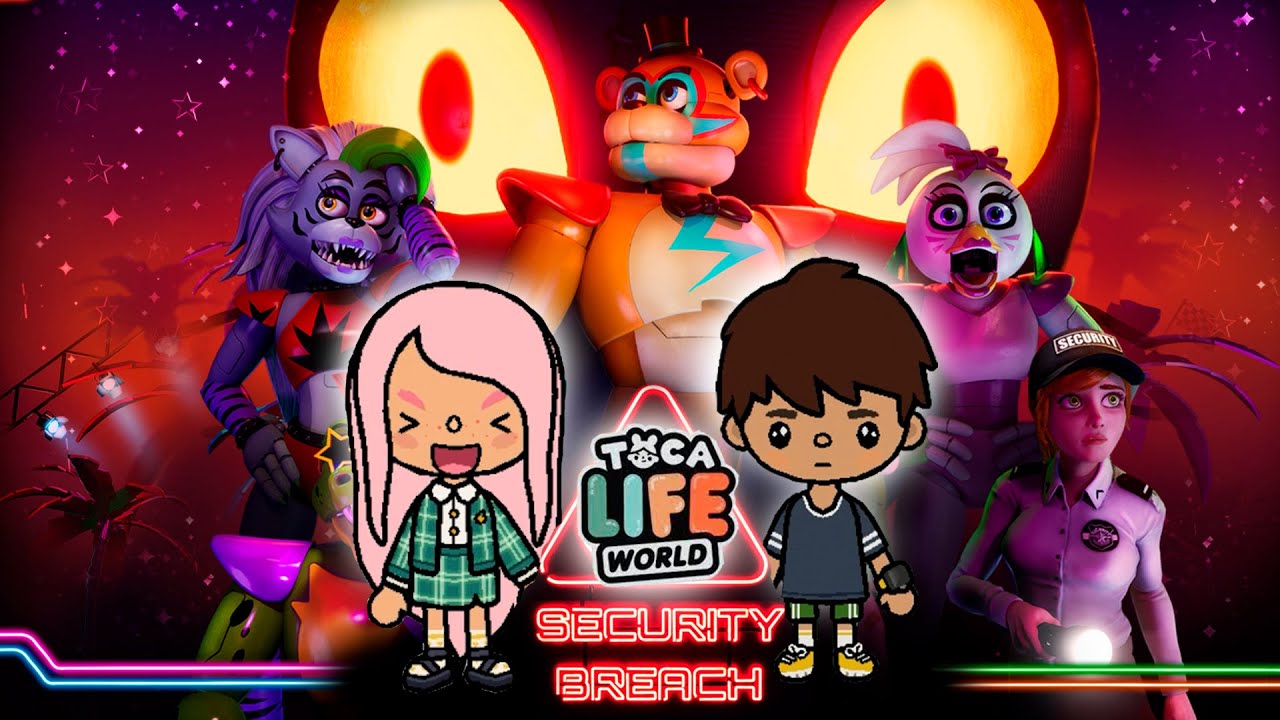 Toca Boca With Five Nights With Freddy 🤩 🤘 🐻 Toca Life World 🙄 Five ...