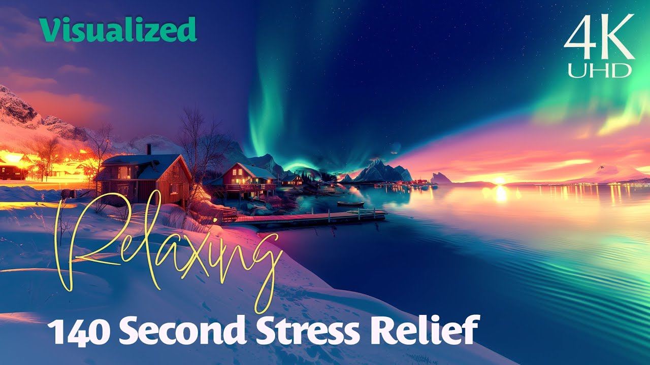 140-Second Stress Relief: Sedative- Quick Serenity & Healing Visuals ...