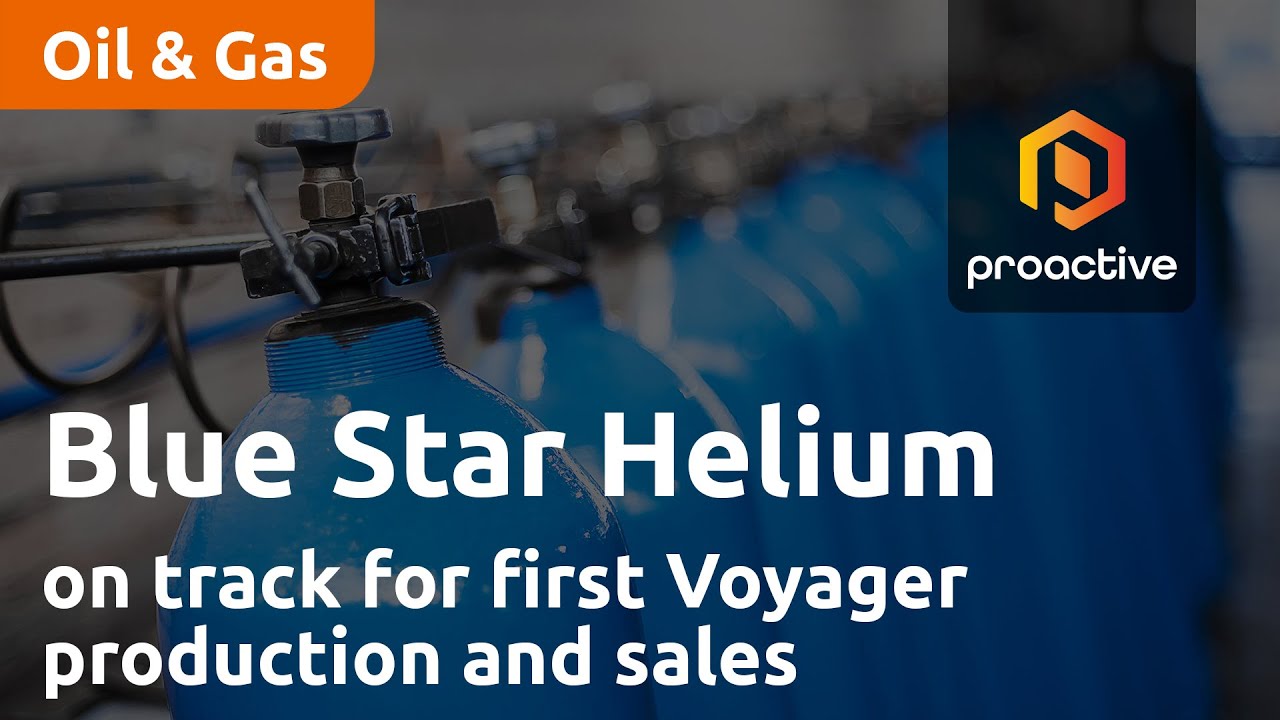 Blue Star Helium on track for first Voyager production and sales later ...