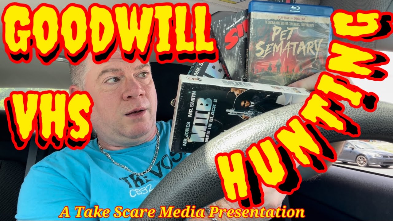 VHS HUNTING at GOODWILL | Found a Copy of Men in Black 2 Still Sealed ...