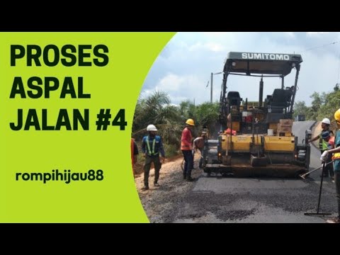 PROSES PENGASPALAN JALAN | KOMPRESOR, PAPER TES, PRIMECOAT, PEMADATAN ...