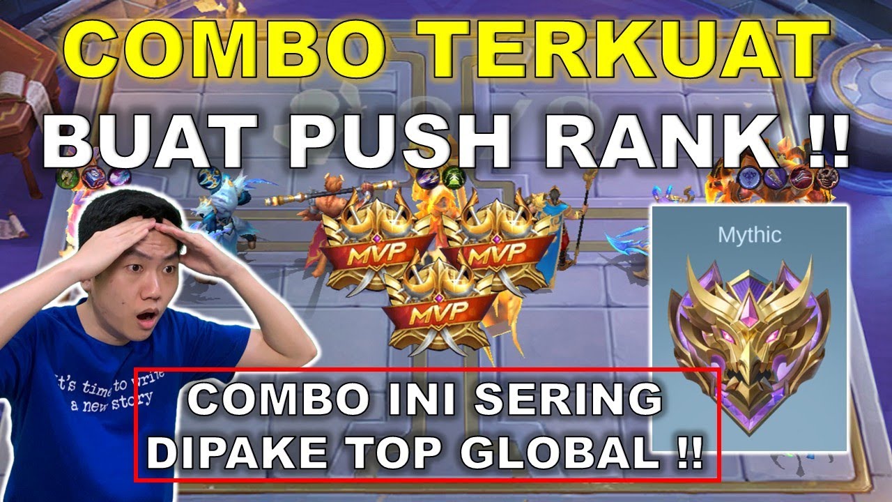 COMBO TERKUAT BUAT PUSH RANK !! ENAK BANGET GILAK !! COMBO MAGIC CHESS ...