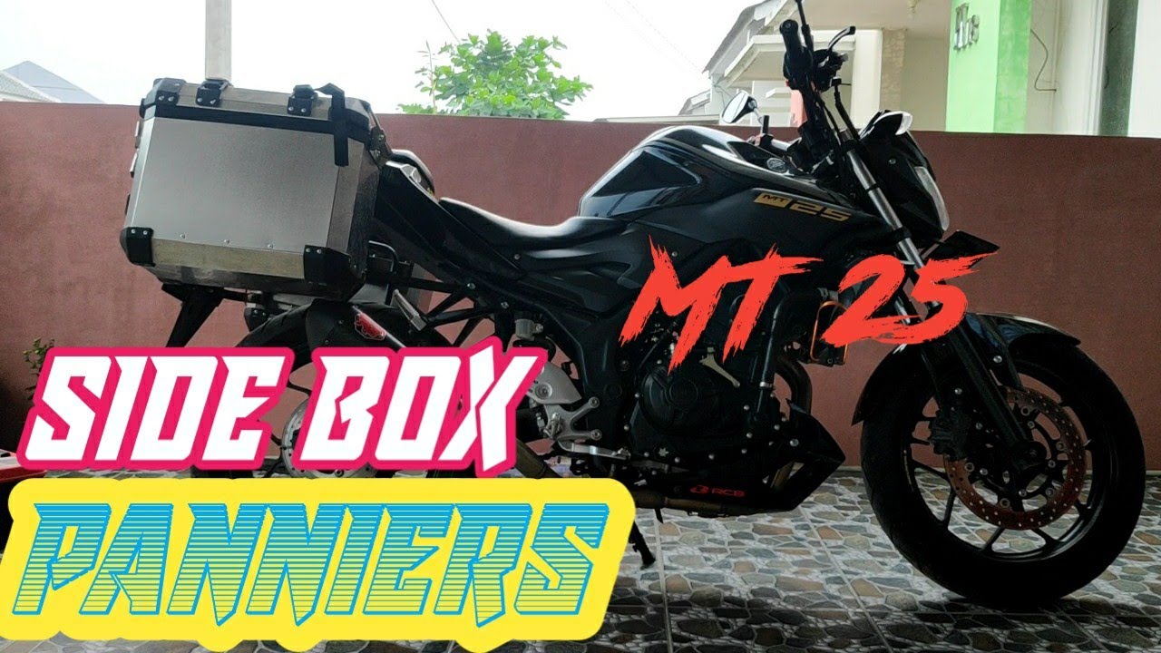 CARA PASANG SIDE BOX MT25 -PANNIER MAGGUA YAMAHA MT25 MEDAN #tutorial ...