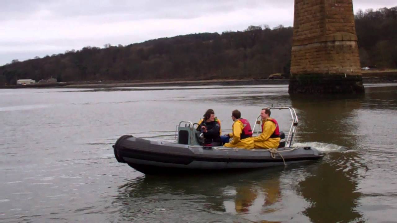 February Boat Trip Forth Bridge Firth Of Forth Scotland - YouTube