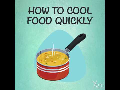 How to Cool Food Quickly - YouTube