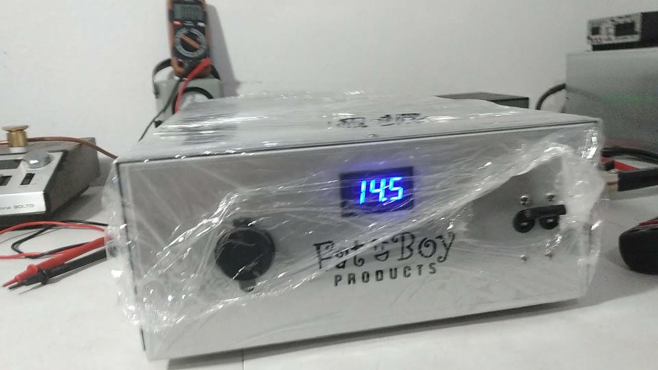 Dan's 14.5v 150 amp power supply Fatboy Products - YouTube