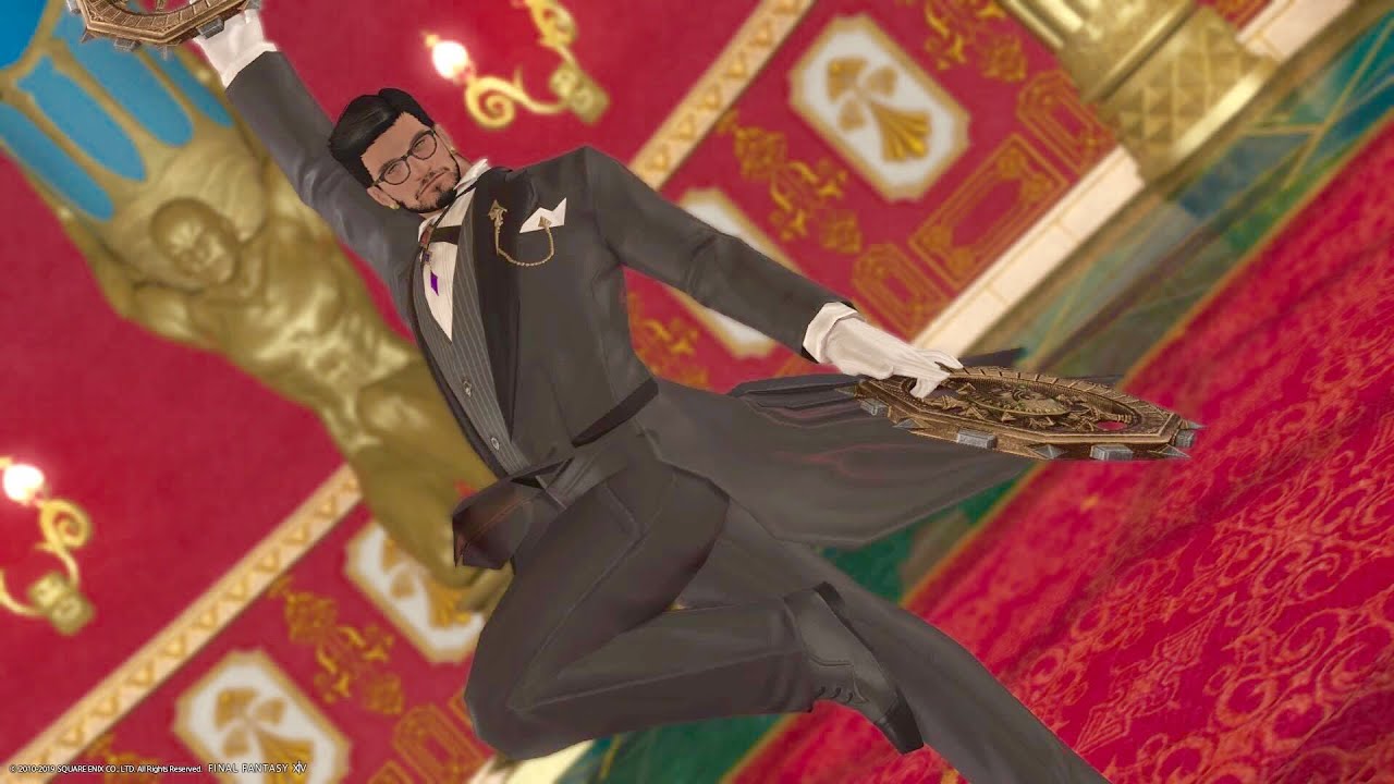 FFXIV Shadowbringers Mt.Gulg / Loyal Butler's Uniform - YouTube